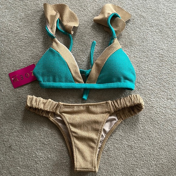 ZOEW CONCEPT | Swim | Zoew Concept Brazilian Bikini Sz L | Poshmark